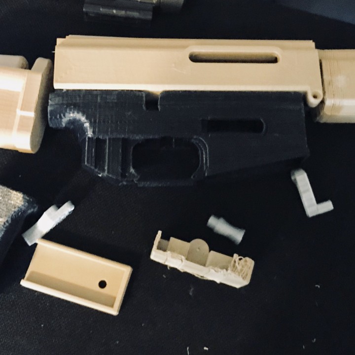 3D Print of Airsoft Rifle by RobKilgallon