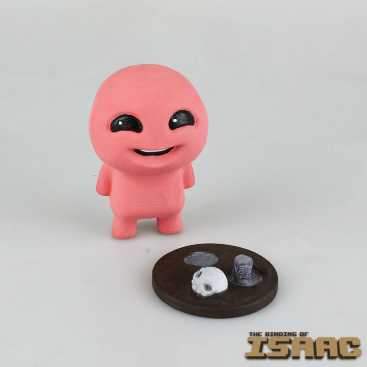 3D Printable Isaac from Binding Of Isaac game! by Ricardo Salomao