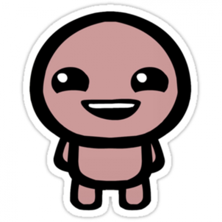 3D Printable Isaac from Binding Of Isaac game! by Ricardo Salomao