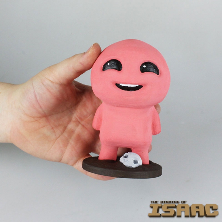 3D Printable Isaac from Binding Of Isaac game! by Ricardo Salomao