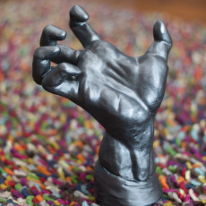 3D Printable The Mighty Hand at The Musée Rodin, Paris by Mieszko Lacinski