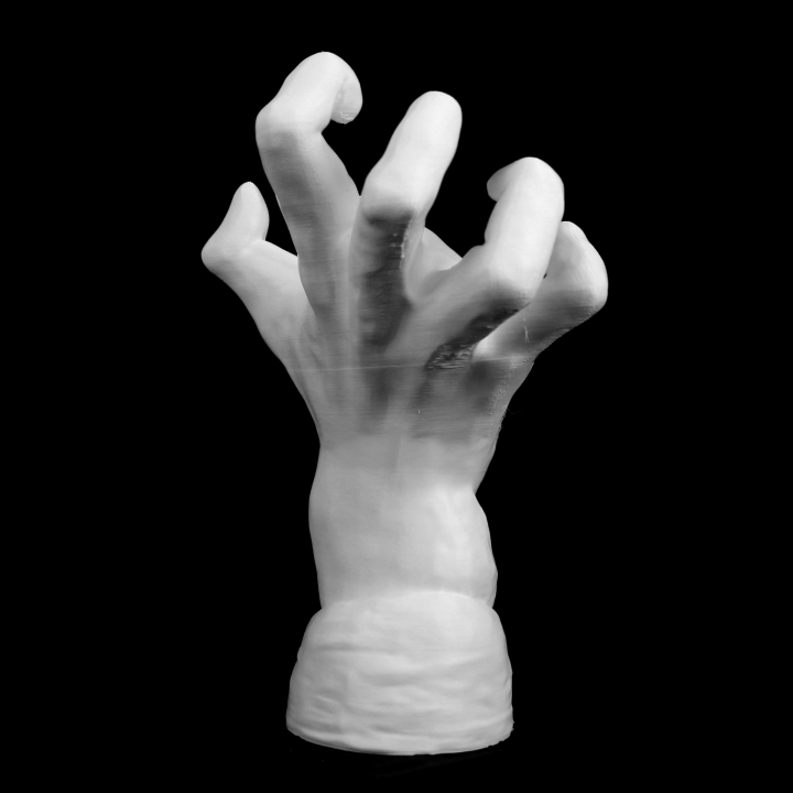3D Printable The Mighty Hand at The Musée Rodin, Paris by Mieszko Lacinski