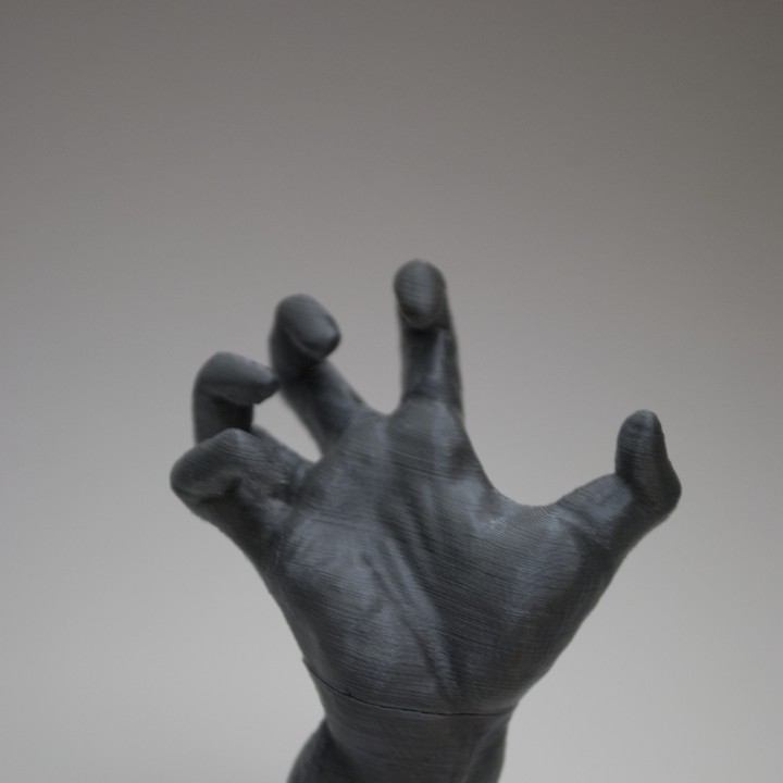 3D Print of The Mighty Hand at The Musée Rodin, Paris by Nick-Anthony
