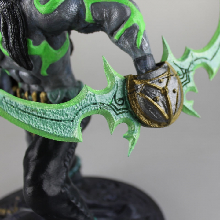 3D Printable Illidan from Heroes Of The Storm! by Ricardo Salomao