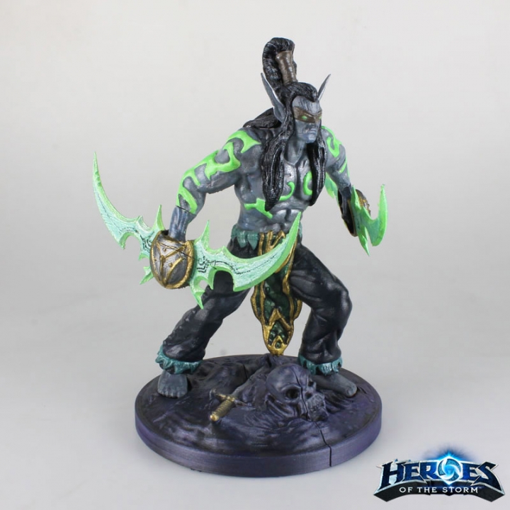 3D Printable Illidan from Heroes Of The Storm! by Ricardo Salomao