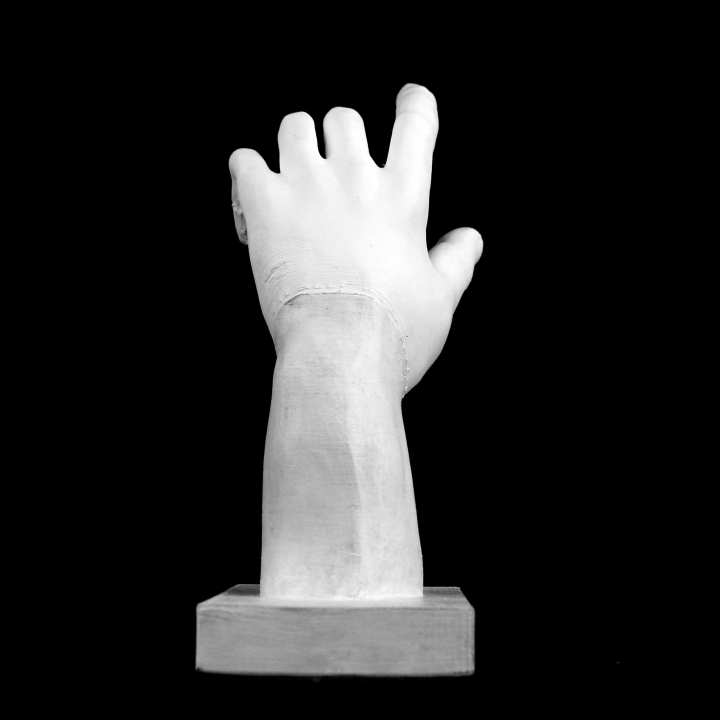 3D Printable Hand of Adam - The Creation of Man at The Musée Rodin ...