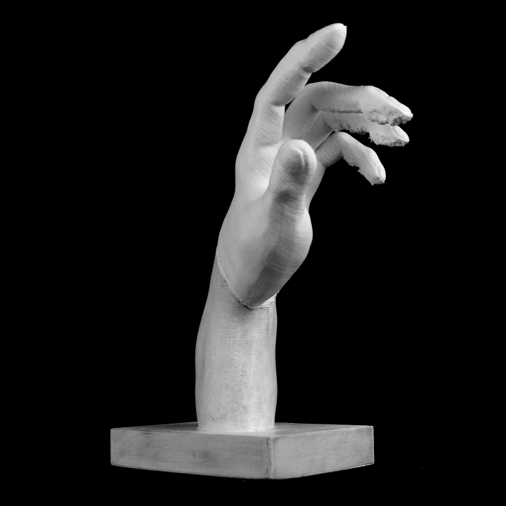 3D Printable Hand of Adam - The Creation of Man at The Musée Rodin ...