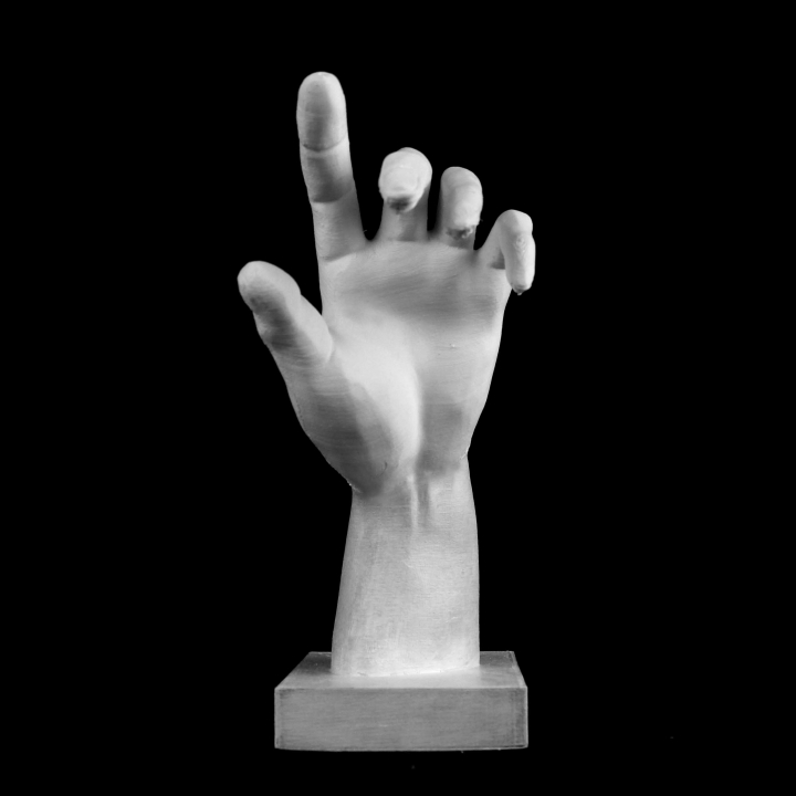 3D Printable Hand of Adam - The Creation of Man at The Musée Rodin ...