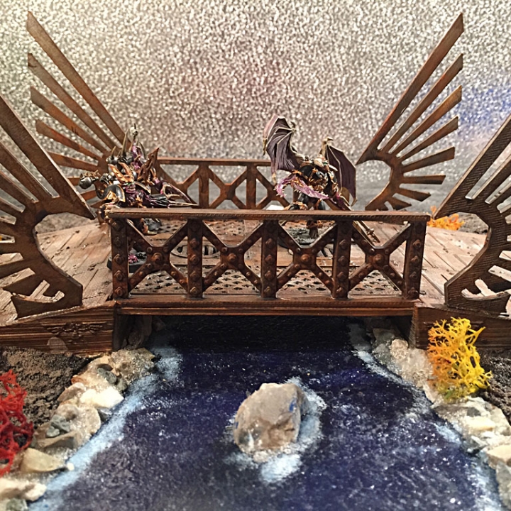 3D Printable Bridge for Tabletop Games by Stefan Birghan