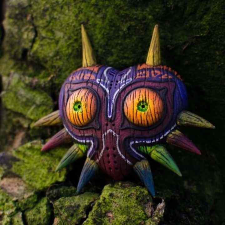 3D Print of Majora's Mask life size by Geeetech