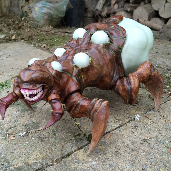 3D Printable StarCraft 2 Baneling by Andy de Bruin