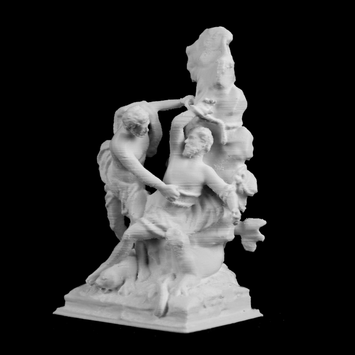 3D Printable Aristaeus and Proteus at The Palace of Versailles, France ...