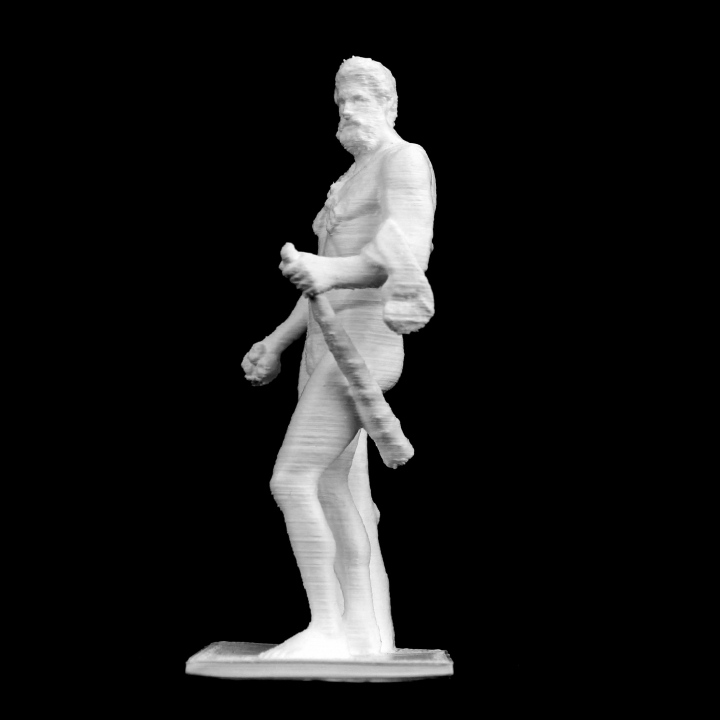 3D Printable Hercules at The Palace of Versailles, France by Scan The World