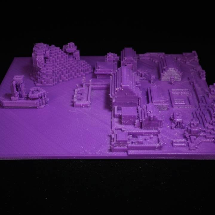 3D Printable Minecraft world by Vash Wolf