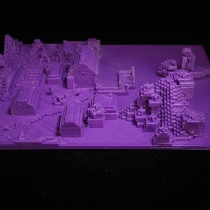 3D Printable Minecraft world by Vash Wolf