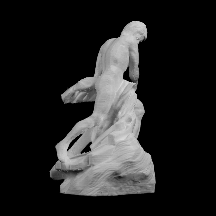 3D Printable Charon at The Louvre, Paris by Scan The World
