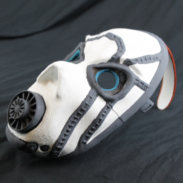 3D Printable borderlands Psycho Wearable Mask by Patrick Andrus