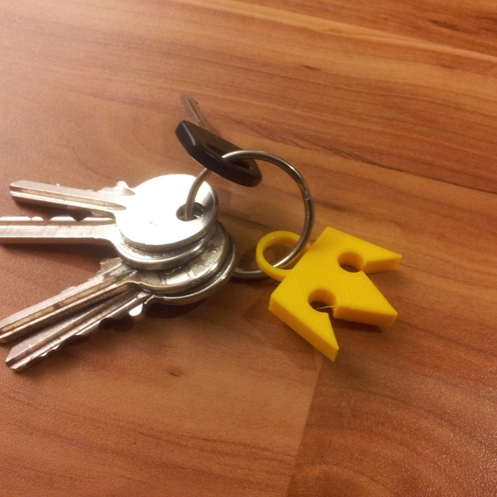 3D Printable Kingdom Hearts Crown Keychain by Nicholas Martinez