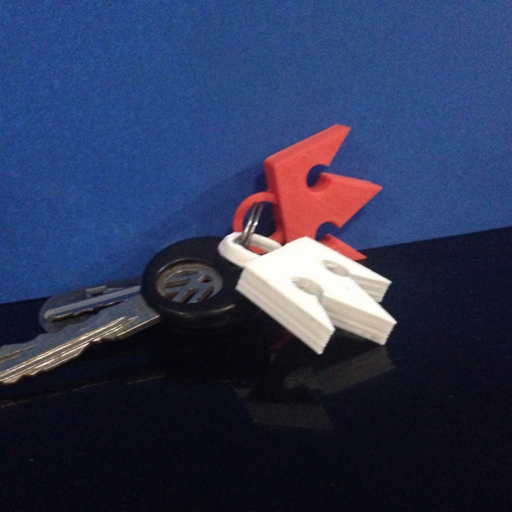 3D Printable Kingdom Hearts Crown Keychain by Nicholas Martinez