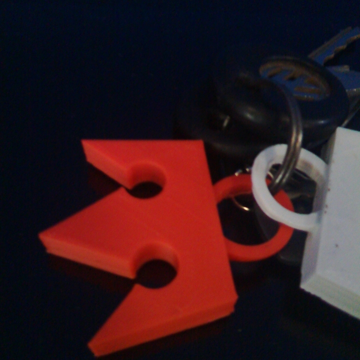 3D Printable Kingdom Hearts Crown Keychain by Nicholas Martinez