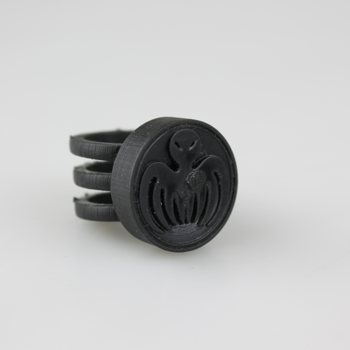 3D Printable 007 spectre ring by Stefanos Anagnostopoulos