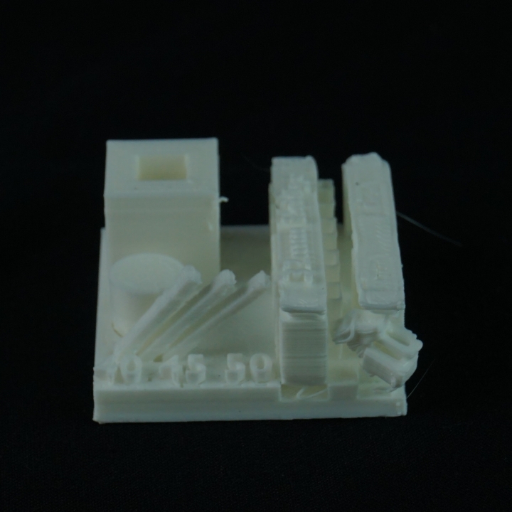 3D Printable Object to test your 3d printer by Fjodor van Steenis