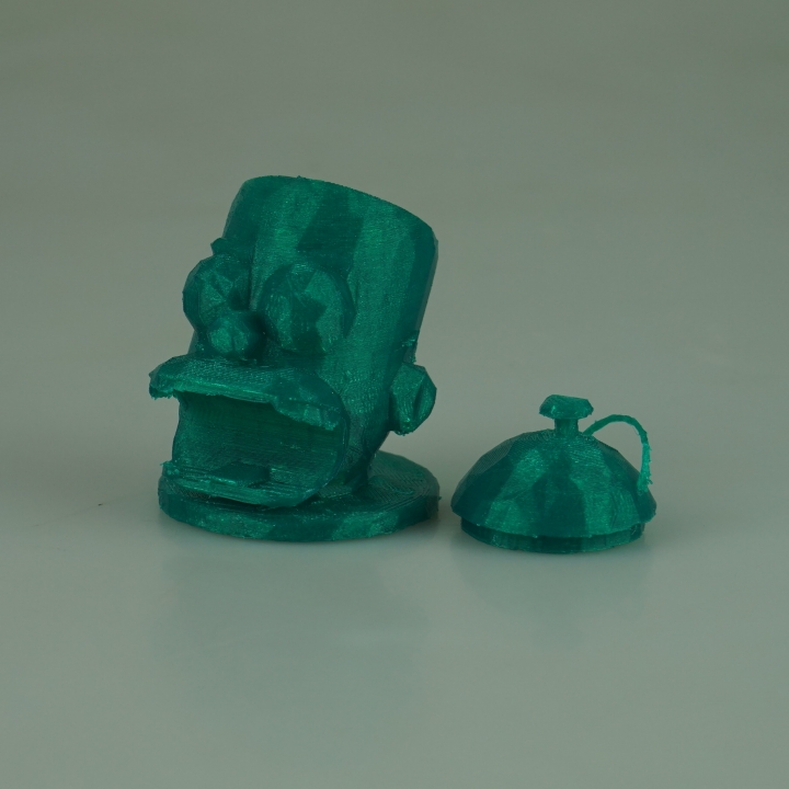 3D Printable Homer candy jar by Felipe aguirre