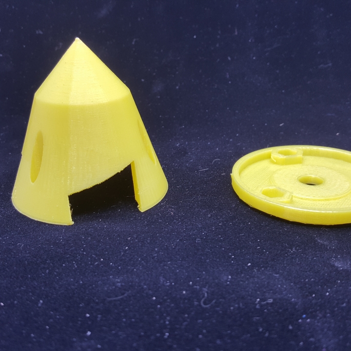 3D Printable Prop spinner for reaper predator by don