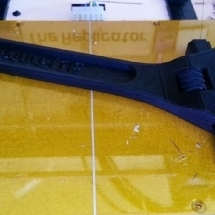 3D Printable Printable Wrench reworked by Daniel Norée