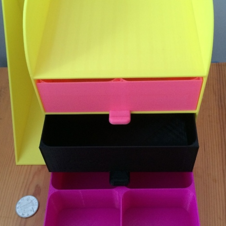 3D Printable Drawer box (20cm * 16cm * 20cm) by Lofrank Hu