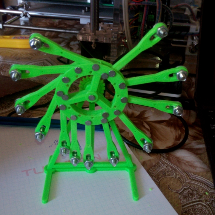 3D Printable Perpetuum Mobile by Tahmaz Huseynov
