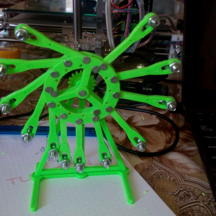 3D Printable Perpetuum Mobile by Tahmaz Huseynov