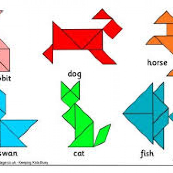 3D Printable Tangram by Ink Inch