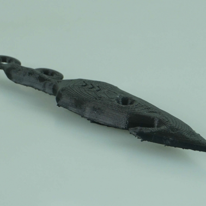 3D Printable Dagger by Kayla Marie Pruyssers