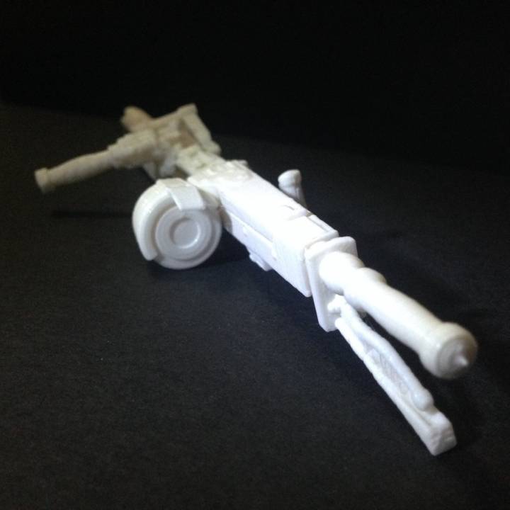 3D Printable ALIENS Smart Gun by Carlos Slater