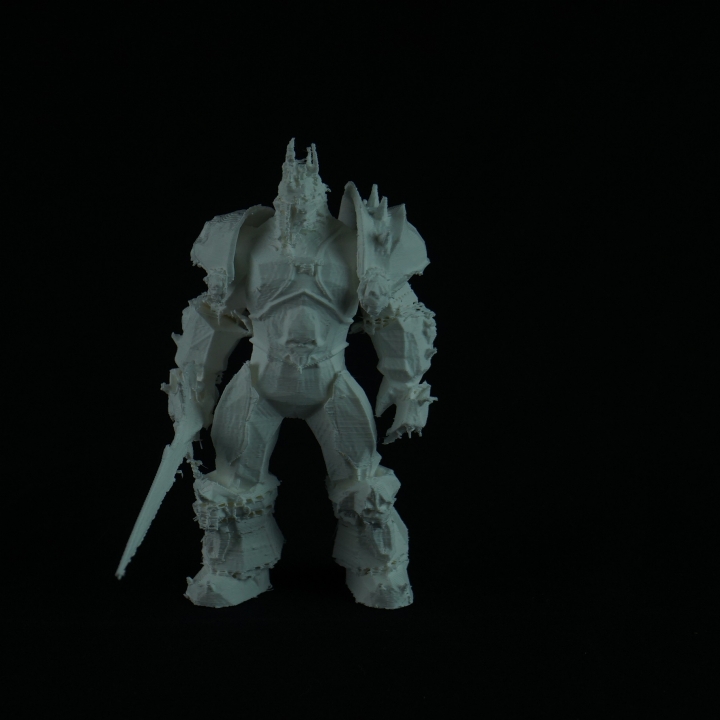 3D Printable Lich king by Modding 3D Design