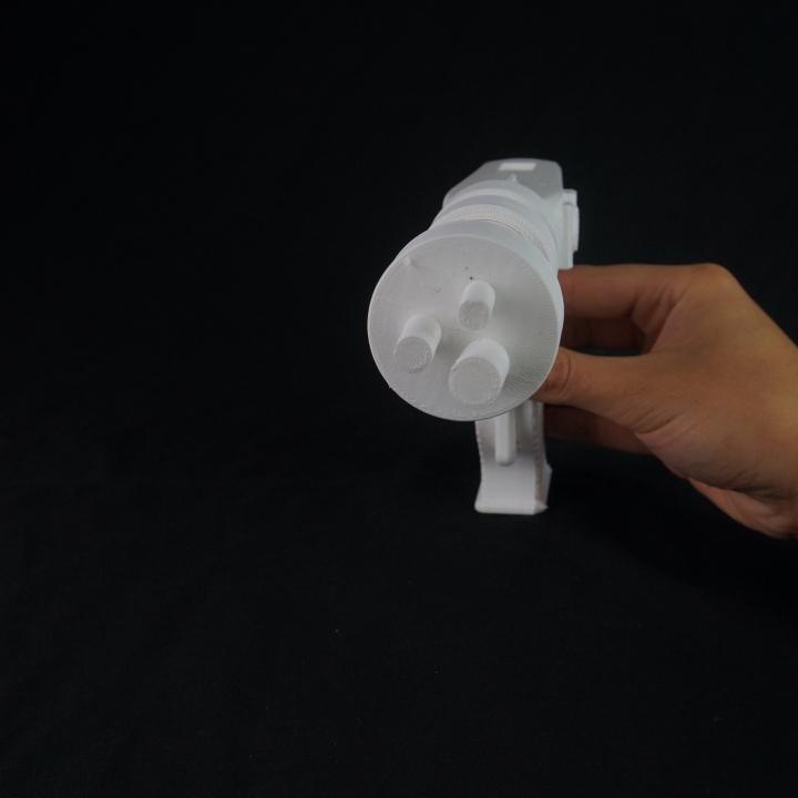 3D Printable Star Trek Captain Pike's Laser Pistol by Steve Hackett