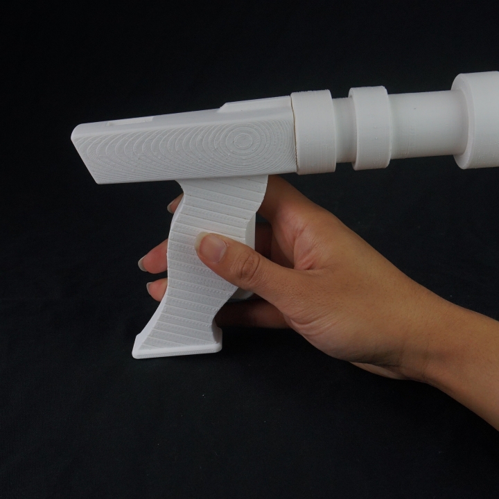3D Printable Star Trek Captain Pike's Laser Pistol by Steve Hackett
