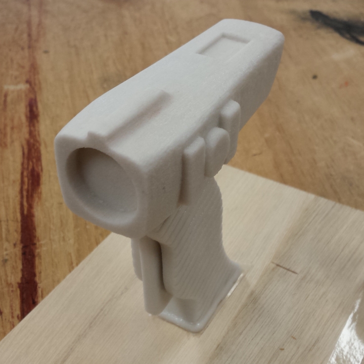 3D Printable Star Trek Captain Pike's Laser Pistol by Steve Hackett