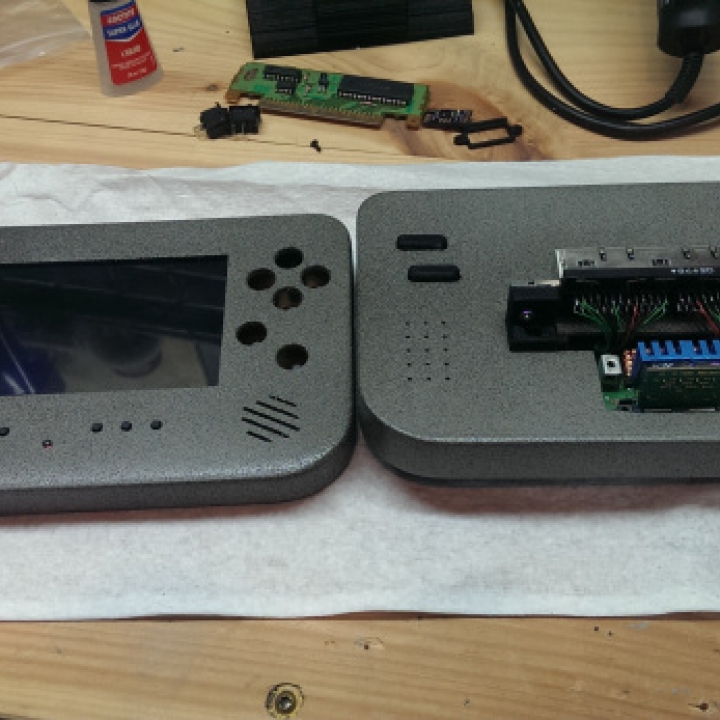 3D Printable Portable Nintendo 64 by Chris Downing