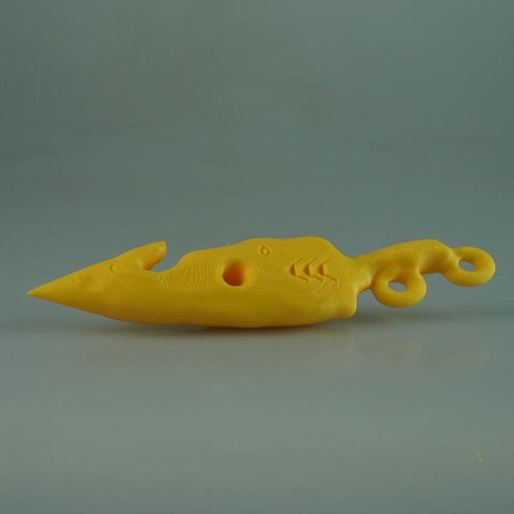 3D Printable dagger by Kayla Marie Pruyssers