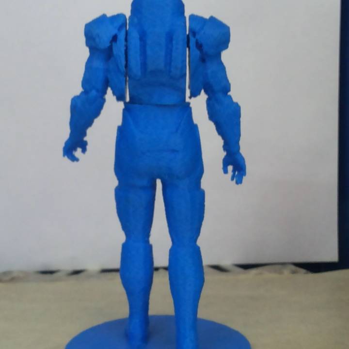 3D Printable N7 Commander Shepard Mass Effect by Martyn welbourn