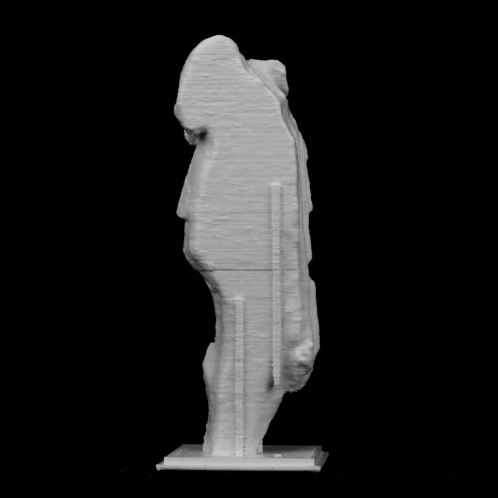 3D Printable Torso of a Muse at The Louvre, Paris by Scan The World