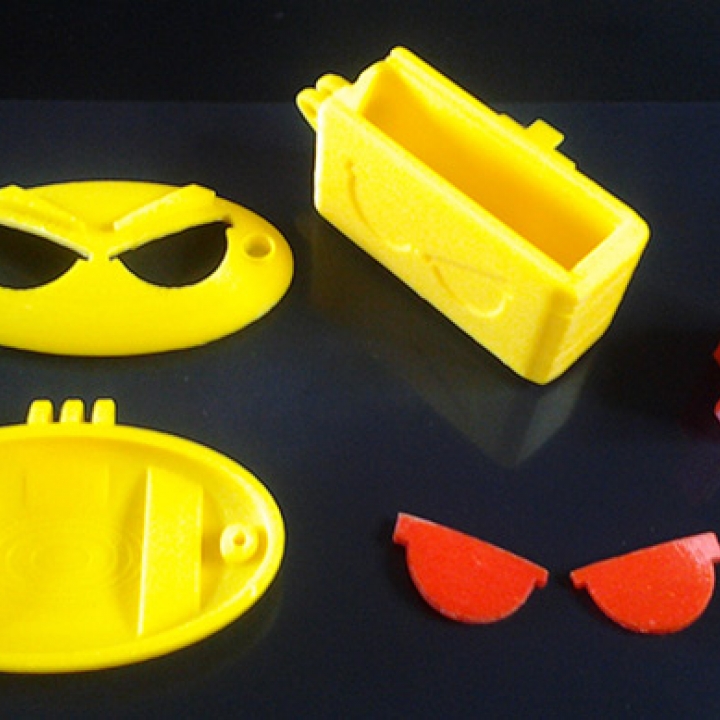 3D Printable Angry Lights by Pio Gil