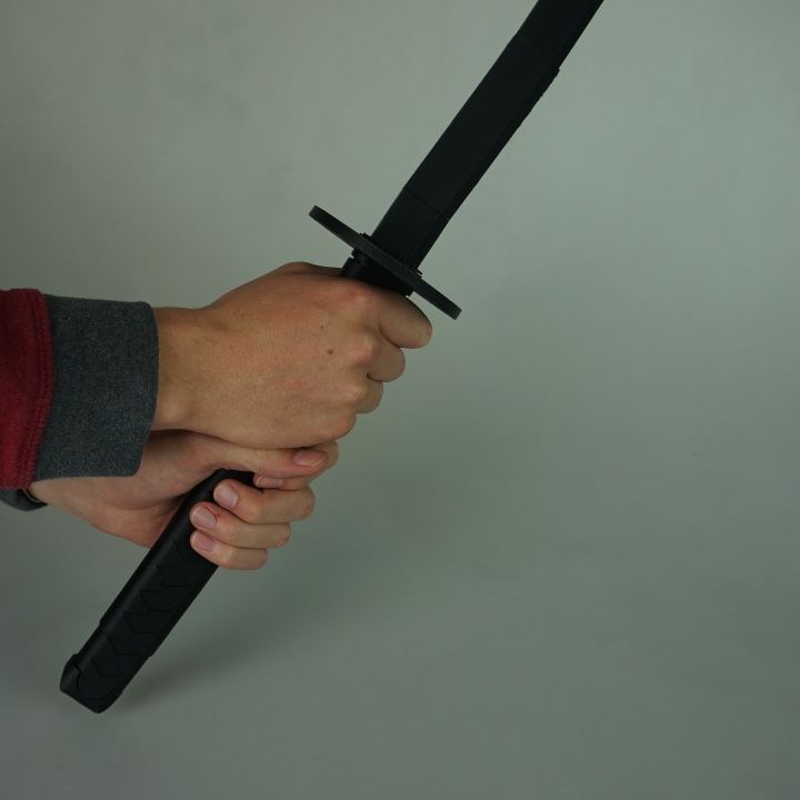 3D Printable hattori hanzo sword by Freddy Billowes