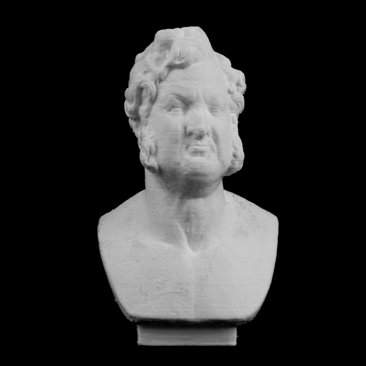 3D Printable Louis-Philippe at The Louvre, Paris by Scan The World