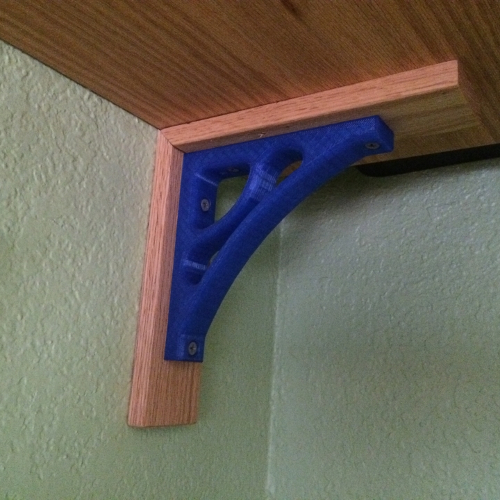 3D Printable SHELF SUPPORT by joseph straws