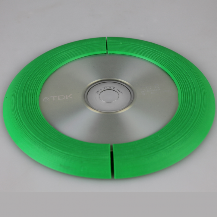 3D Printable Turn your CDs into a Frisbee! by Conor Devine
