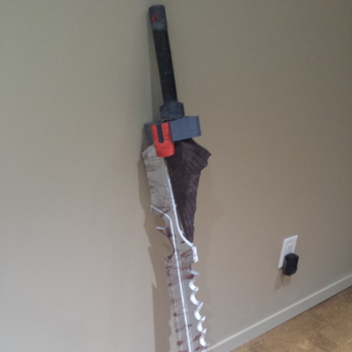 3D Print of Raze-Lighter Exotic Sword from Destiny by Raylinx