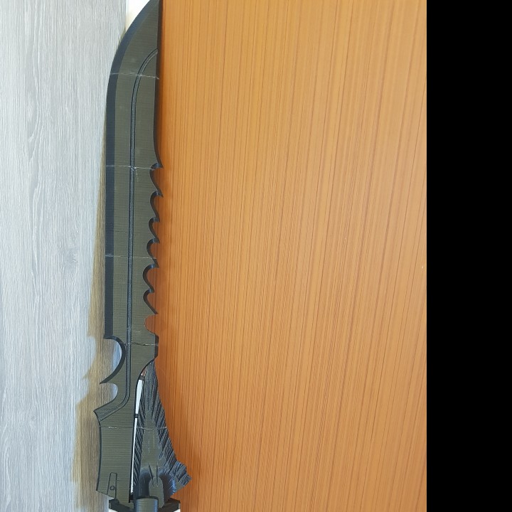 3D Print of Raze-Lighter Exotic Sword from Destiny by JoeSter